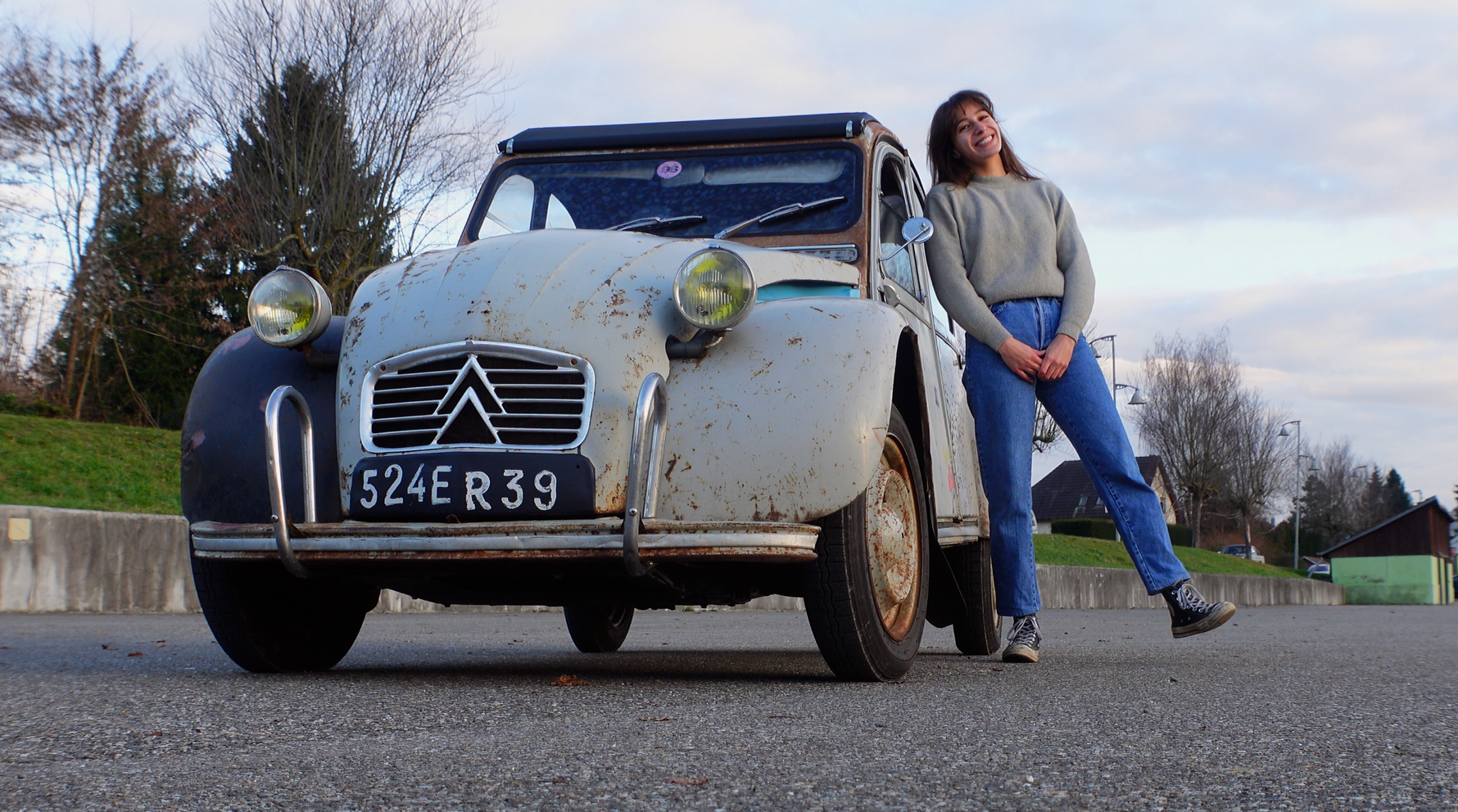 2CV AZAM 1964 – La chevronnée